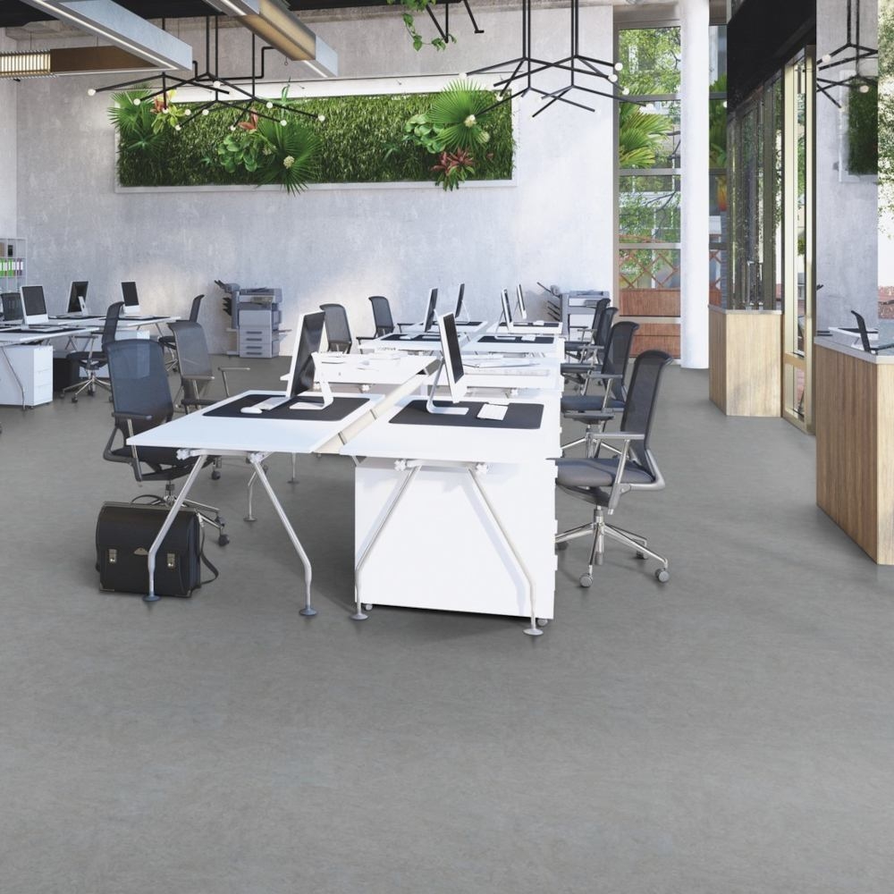 Forbo Marmoleum Modular Marble - Dove Blue t3053 | Klebe-Linoleum