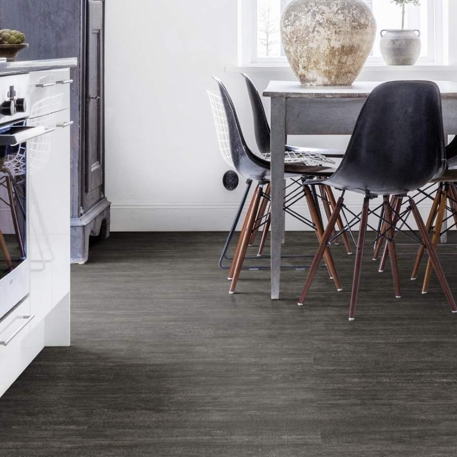 Tarkett iD Inspiration 55 Naturals - Charred Wood Black 24513053