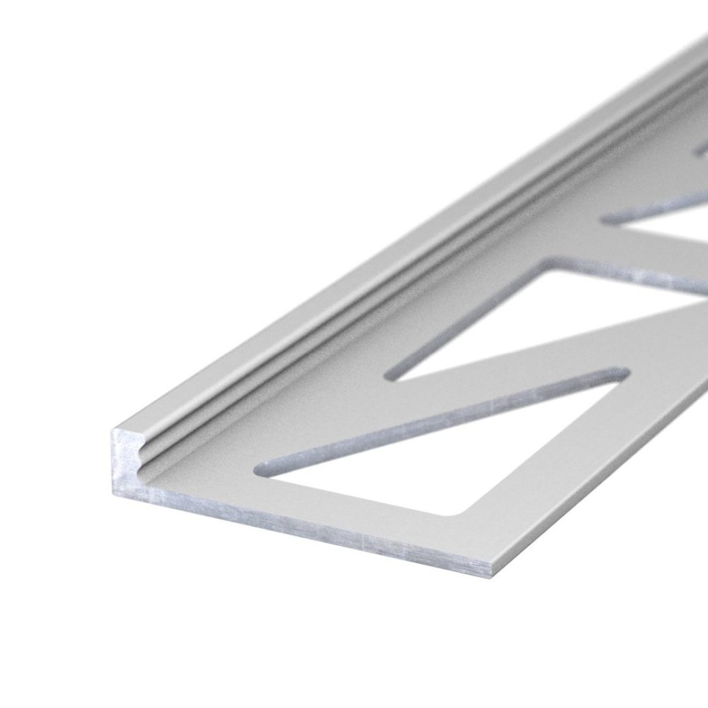 Aluminium Abschlussprofil f. 2,5-3mm starke Böden | silber